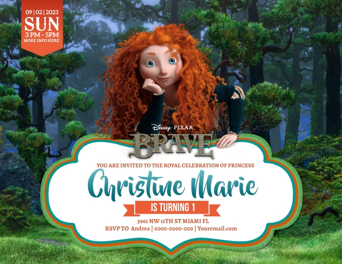 Brave Template | PosterMyWall