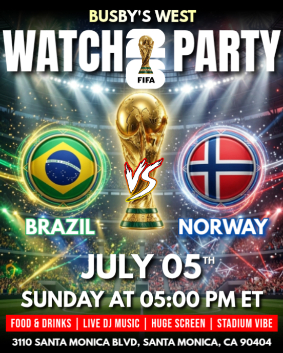 Soccer Watch Party Template | PosterMyWall