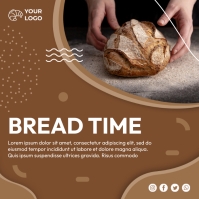 Baked Bread Ads Template | PosterMyWall