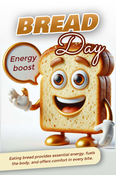 Bread Template | PosterMyWall