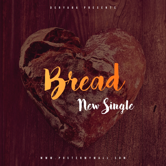 Bread Mixtape CD Cover Art Template | PosterMyWall