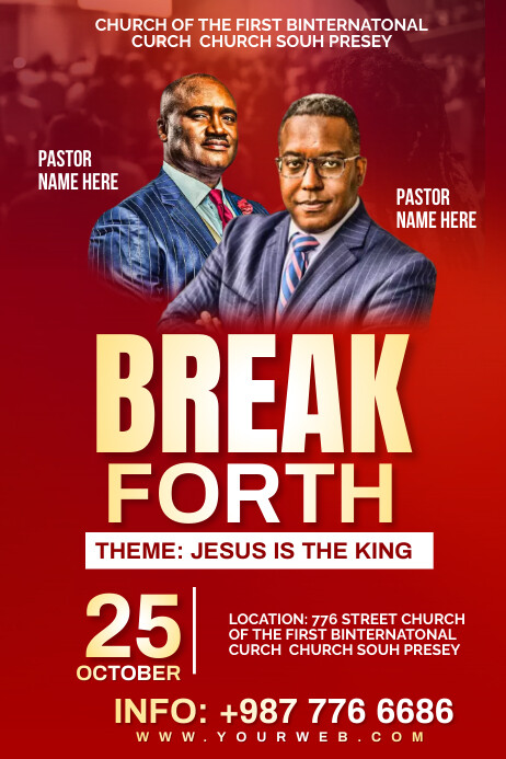 Break forth Template | PosterMyWall