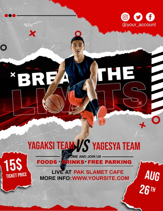 Break The Limits Template | PosterMyWall