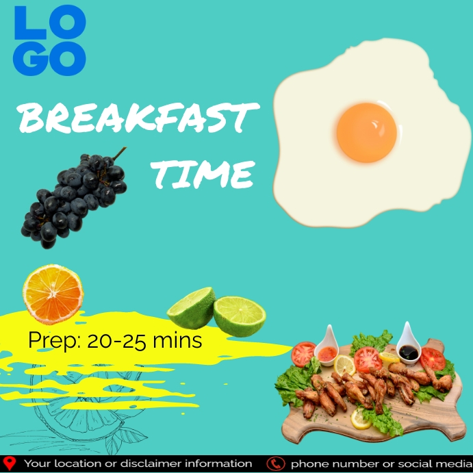 Breakfast Template | PosterMyWall