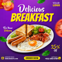 Breakfast Ads Template | PosterMyWall