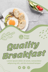 Breakfast Food Ads Template | PosterMyWall