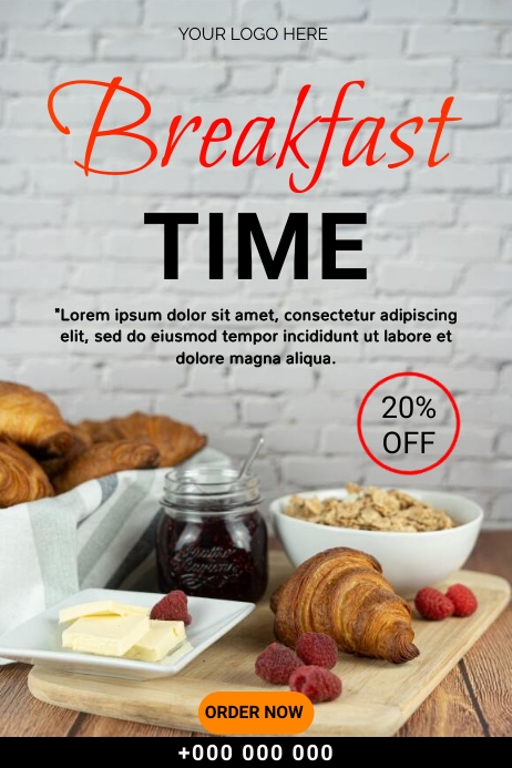 Copy of Breakfast Menu | PosterMyWall