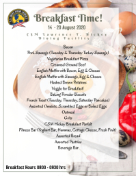 Breakfast Menu Template | PosterMyWall