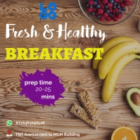 Breakfast poster Template | PosterMyWall
