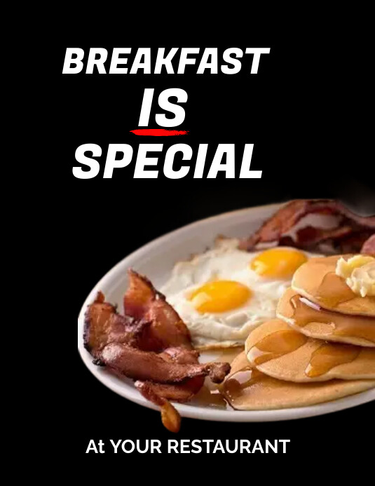 Breakfast Special Template | PosterMyWall