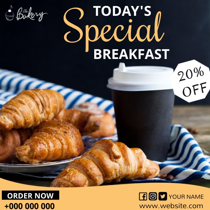 Breakfast Specials Template | PosterMyWall