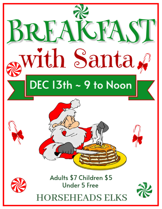 Breakfast with Santa Template | PosterMyWall