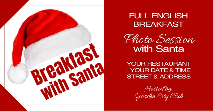 Breakfast with Santa Template | PosterMyWall