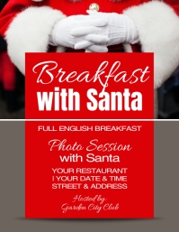 Breakfast with Santa Template | PosterMyWall