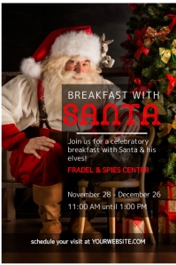 breakfast with santa Template | PosterMyWall