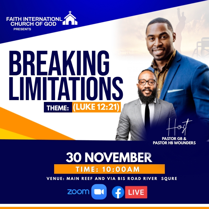 breaking limitation Template | PosterMyWall