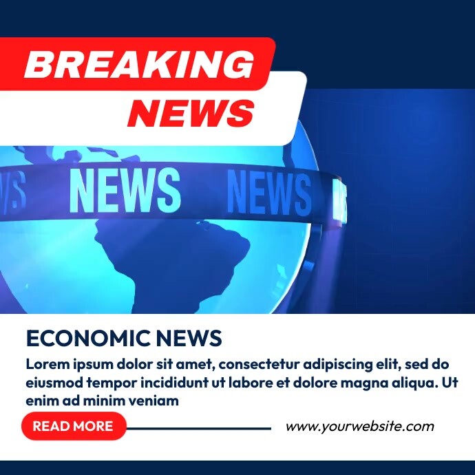 Breaking News Ads Template | PosterMyWall