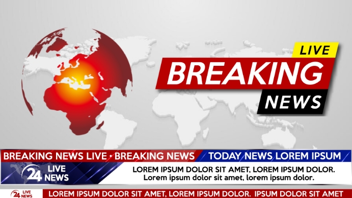 Breaking news Template | PosterMyWall