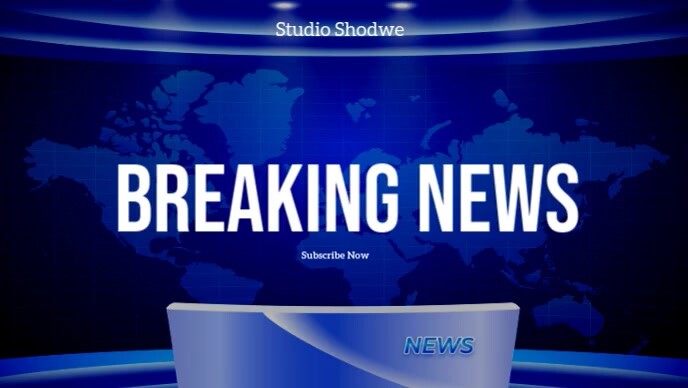 Breaking News Live News Template | PosterMyWall
