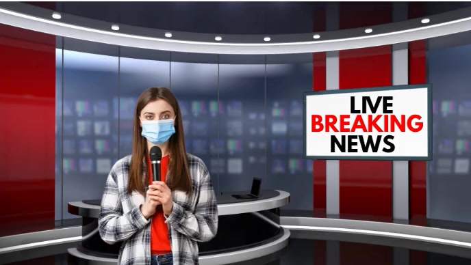 Copy of Breaking News Live Youtube Thumbnail,reaking | PosterMyWall