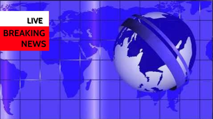 Breaking News Live Youtube Thumbnail,reaking Template | PosterMyWall