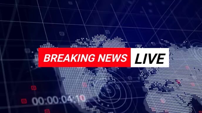 Breaking News Live Youtube Thumbnail,reaking Template | PosterMyWall