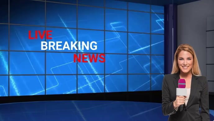 Copy of Breaking News Live Youtube Thumbnail,reaking | PosterMyWall