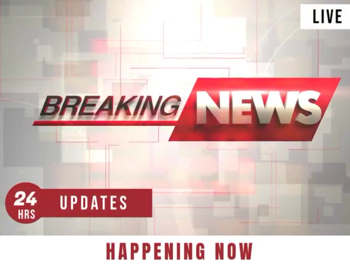 Breaking news lower thirds poster ad design Template | PosterMyWall