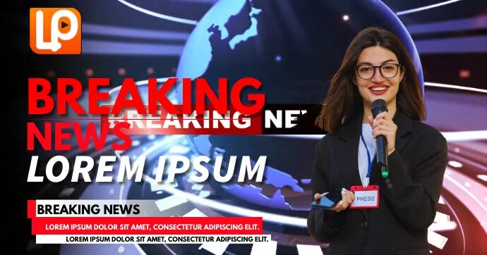 Breaking News Thumbnail Template | PosterMyWall