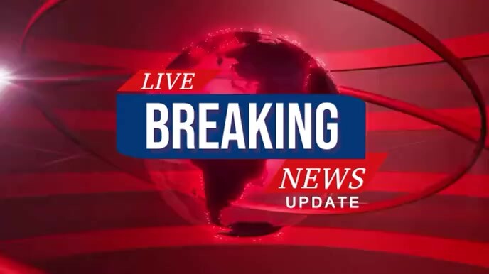 Plantilla de Breaking news video | PosterMyWall