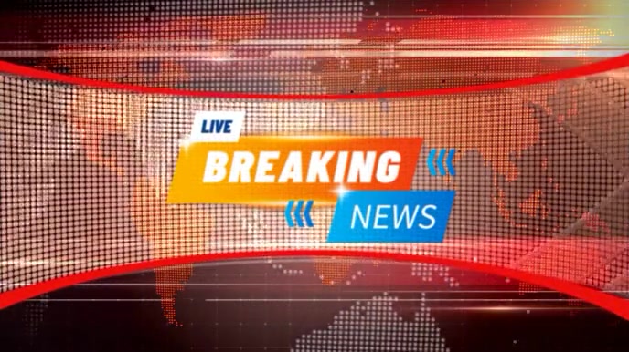 Breaking News Zoom Background Template | PosterMyWall