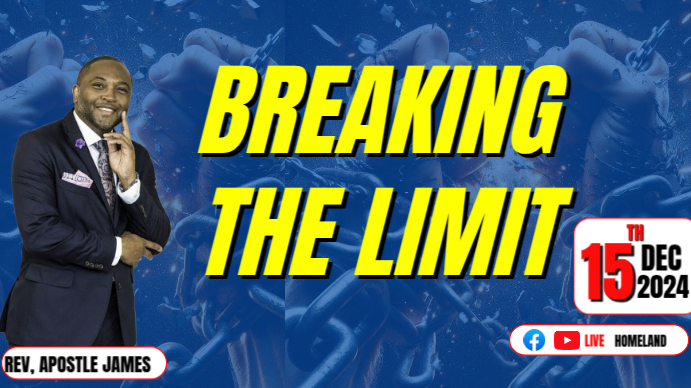 BREAKING THE LIMIT YOUTUBE THUMBNAIL Template | PosterMyWall