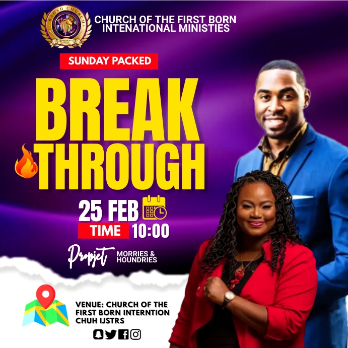 breakthrough Template | PosterMyWall