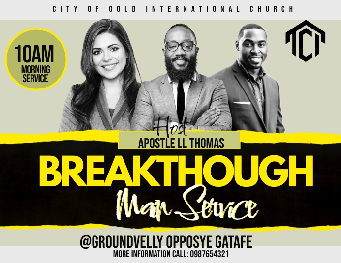 breakthrough Template | PosterMyWall