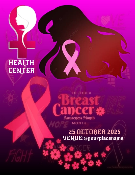 Breast Cancer (1) Templat | PosterMyWall