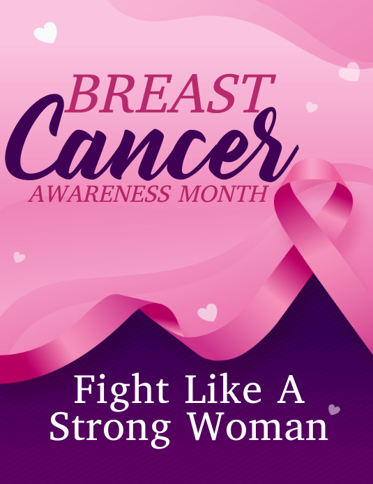 Plantilla de Breast Cancer | PosterMyWall