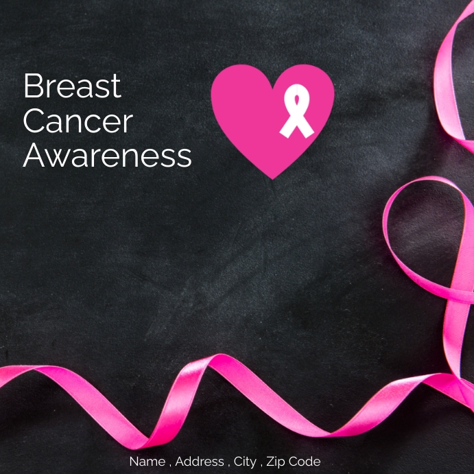 Breast Cancer (1) Template | PosterMyWall