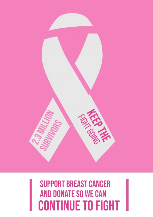 Breast cancer (12) Template | PosterMyWall