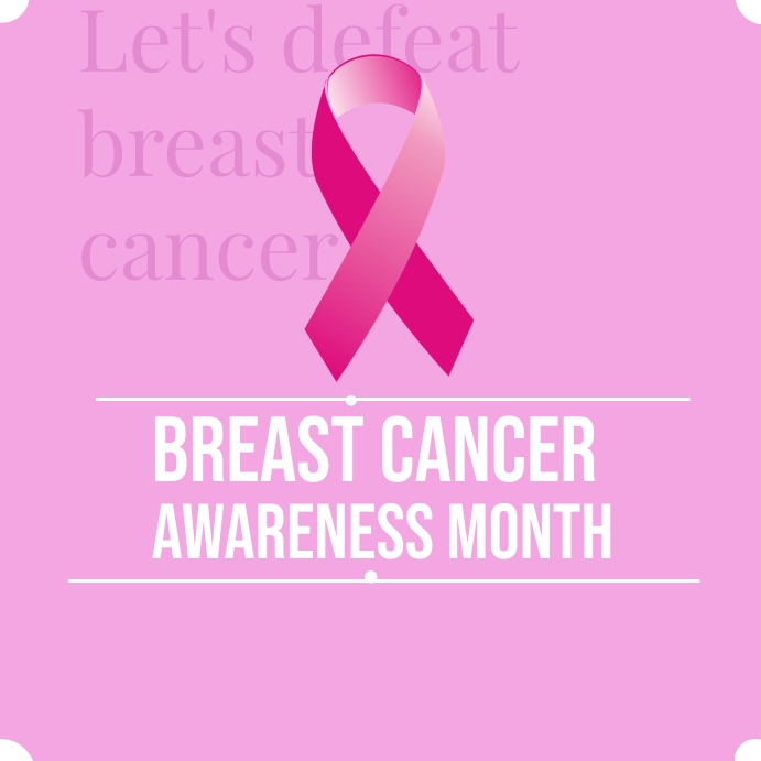 Breast cancer (3) Template | PosterMyWall