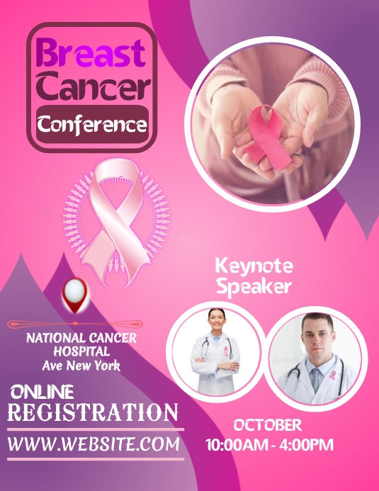 Breast Cancer (3) Template | PosterMyWall