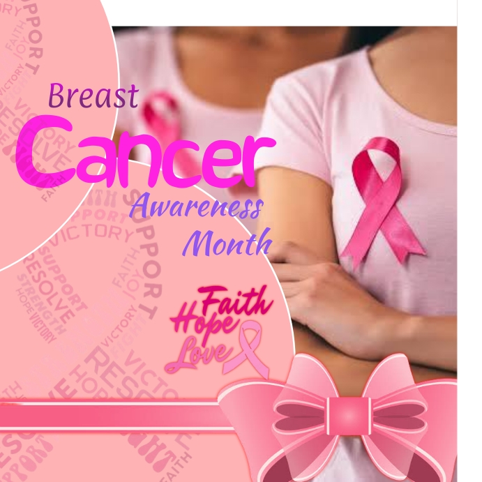 Breast Cancer (3) Template | PosterMyWall