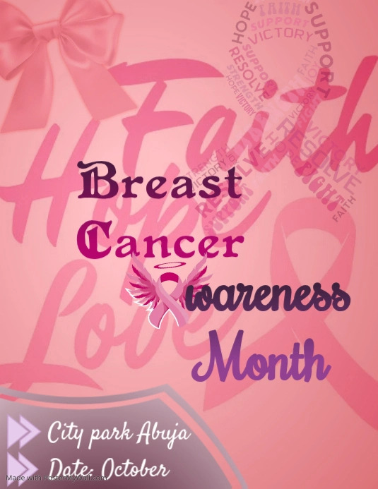 Copy of Breast Cancer (7) | PosterMyWall