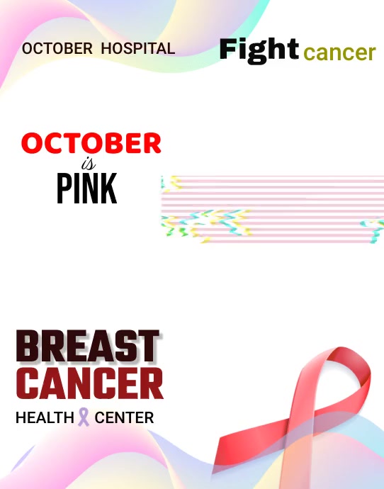 Copy of breast cancer ad design video template | PosterMyWall