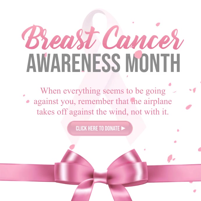 breast cancer ads Template | PosterMyWall