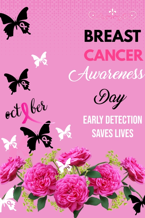 Breast Cancer Awareness Template | PosterMyWall