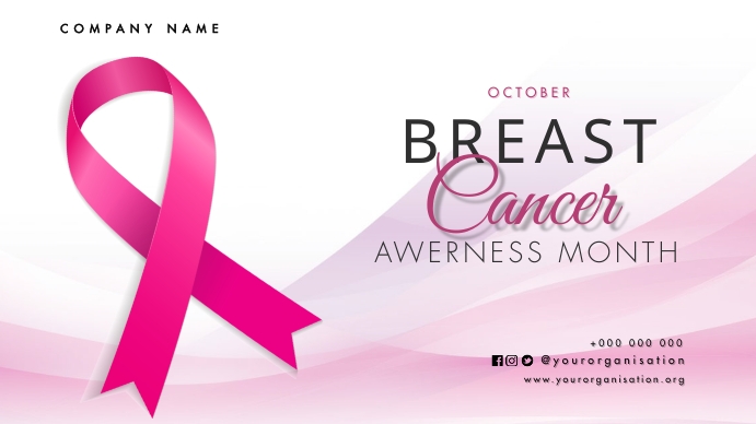 Breast Cancer Awareness Template | PosterMyWall