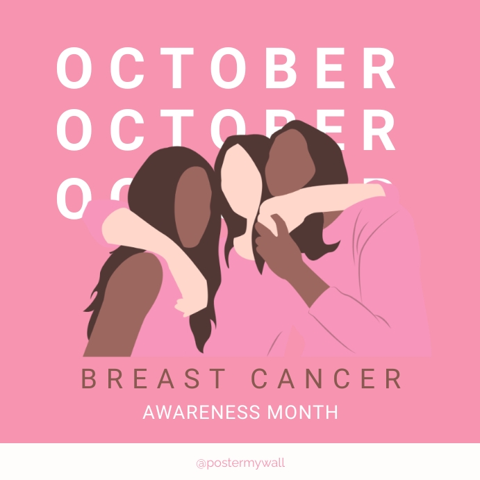 Modèle Instagram de Sensibilisation Au Cancer Du Sein | PosterMyWall