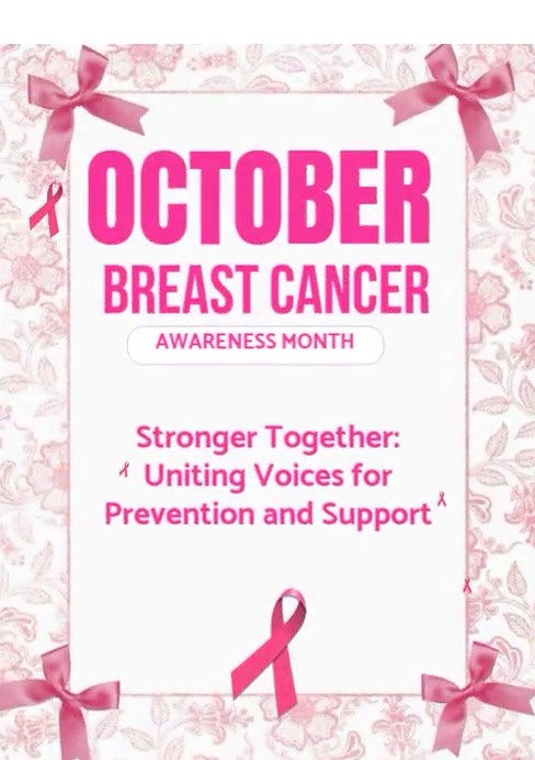 breast cancer awareness month Template | PosterMyWall