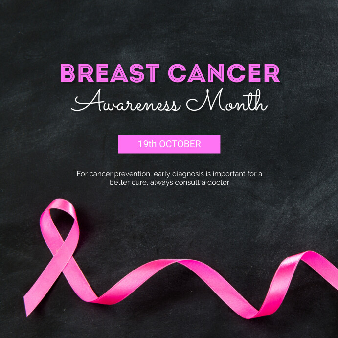 Copy of Breast Cancer Awareness Month | PosterMyWall