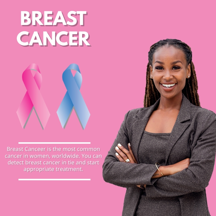 Breast Cancer Awareness Month Template | PosterMyWall